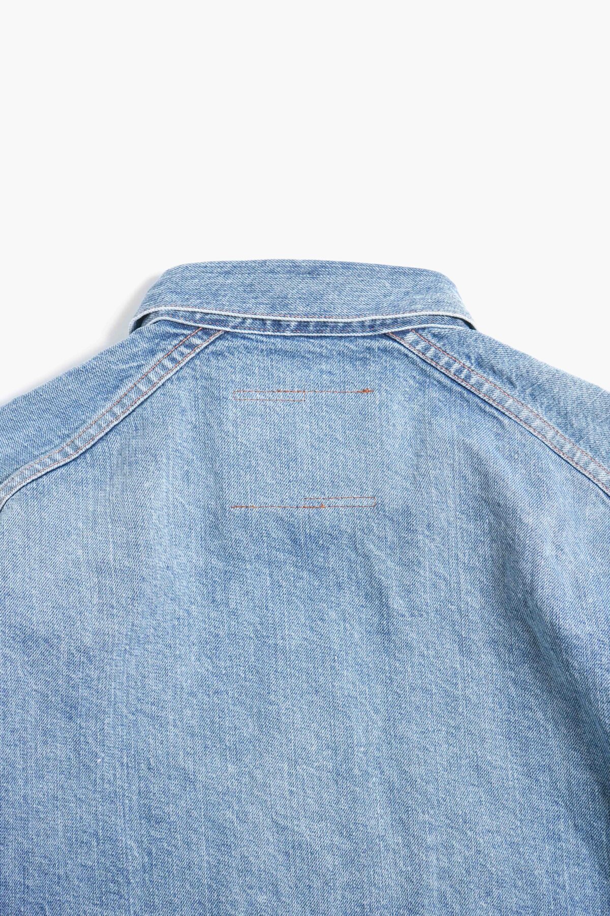 WASHI DENIM JACKET FADE BLUE | FUDGE UP NOTHING
