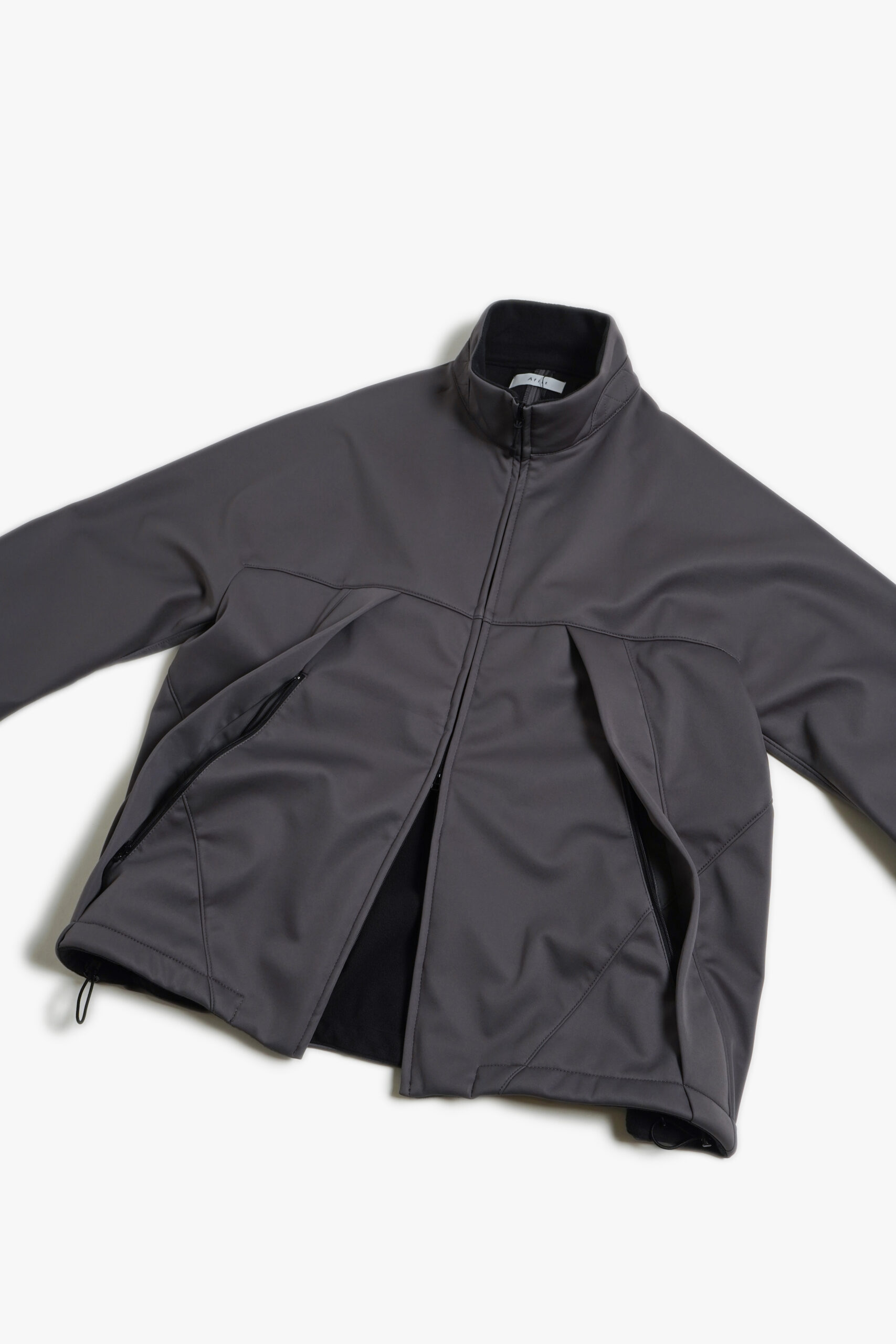 SHELL JACKET CHARCOAL | FUDGE UP NOTHING