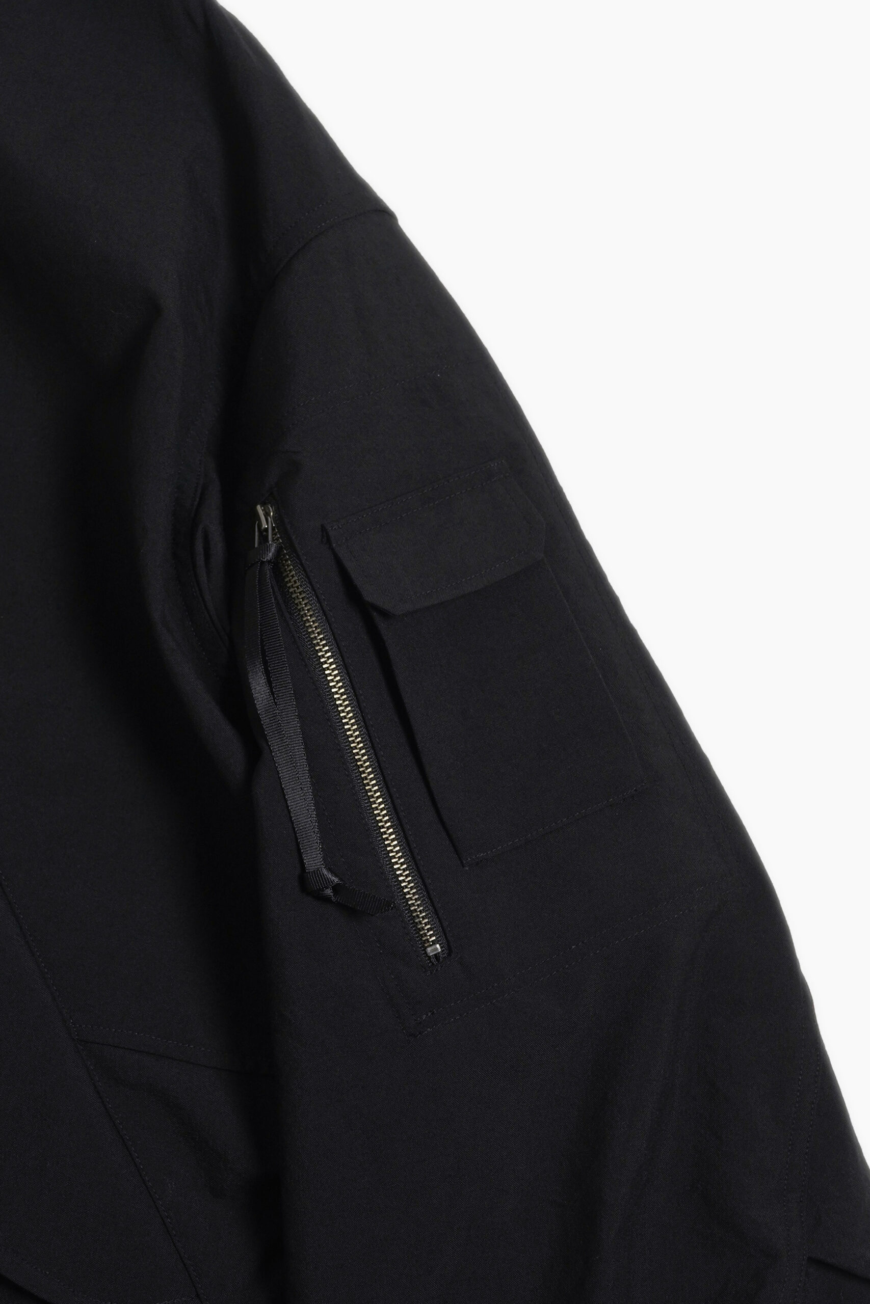 HIGH COUNT WOOL FIELD COAT BLACK | FUDGE UP NOTHING