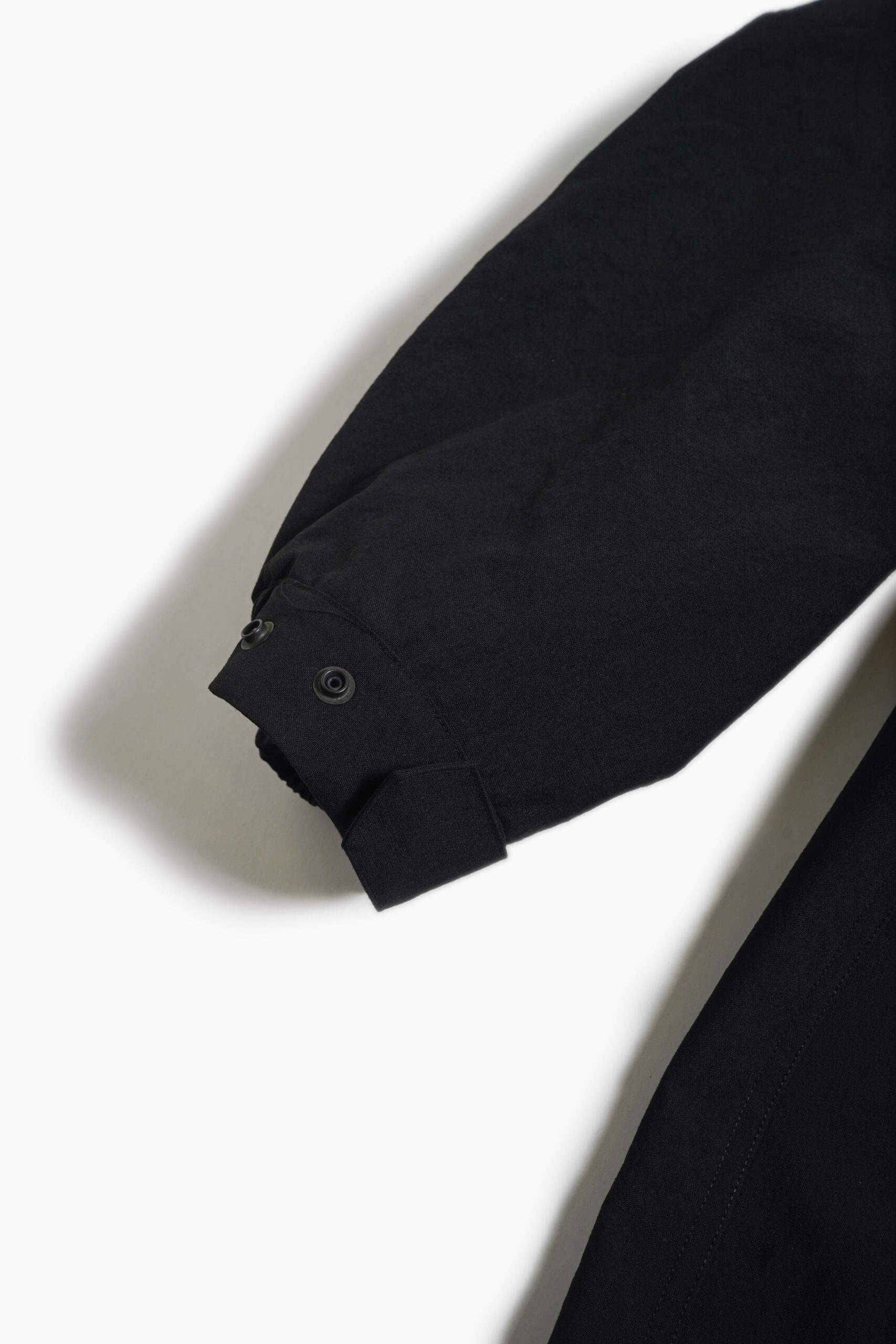 HIGH COUNT WOOL FIELD COAT BLACK | FUDGE UP NOTHING