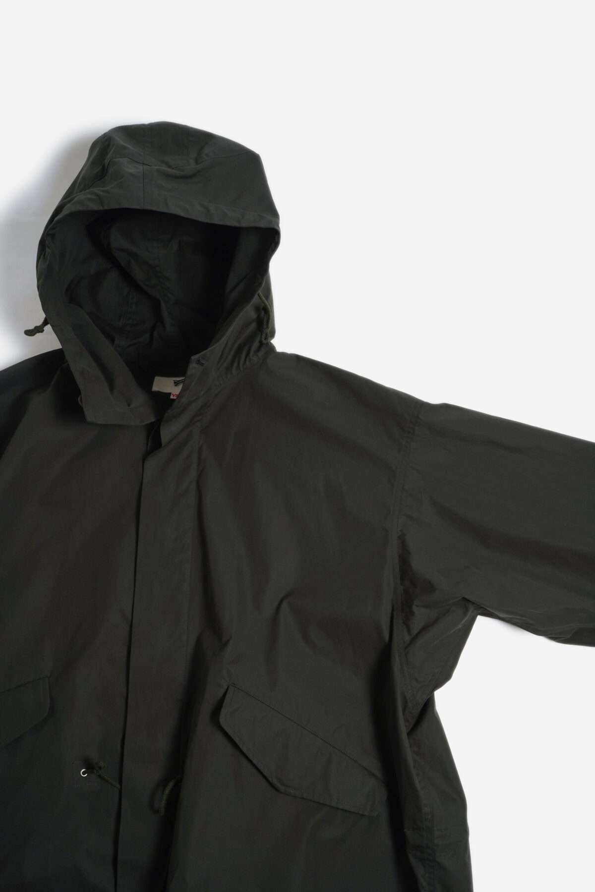 MODS COAT – MAX HIGH COUNT WEATHER TYPEWRITER – OLIVE | FUDGE UP NOTHING