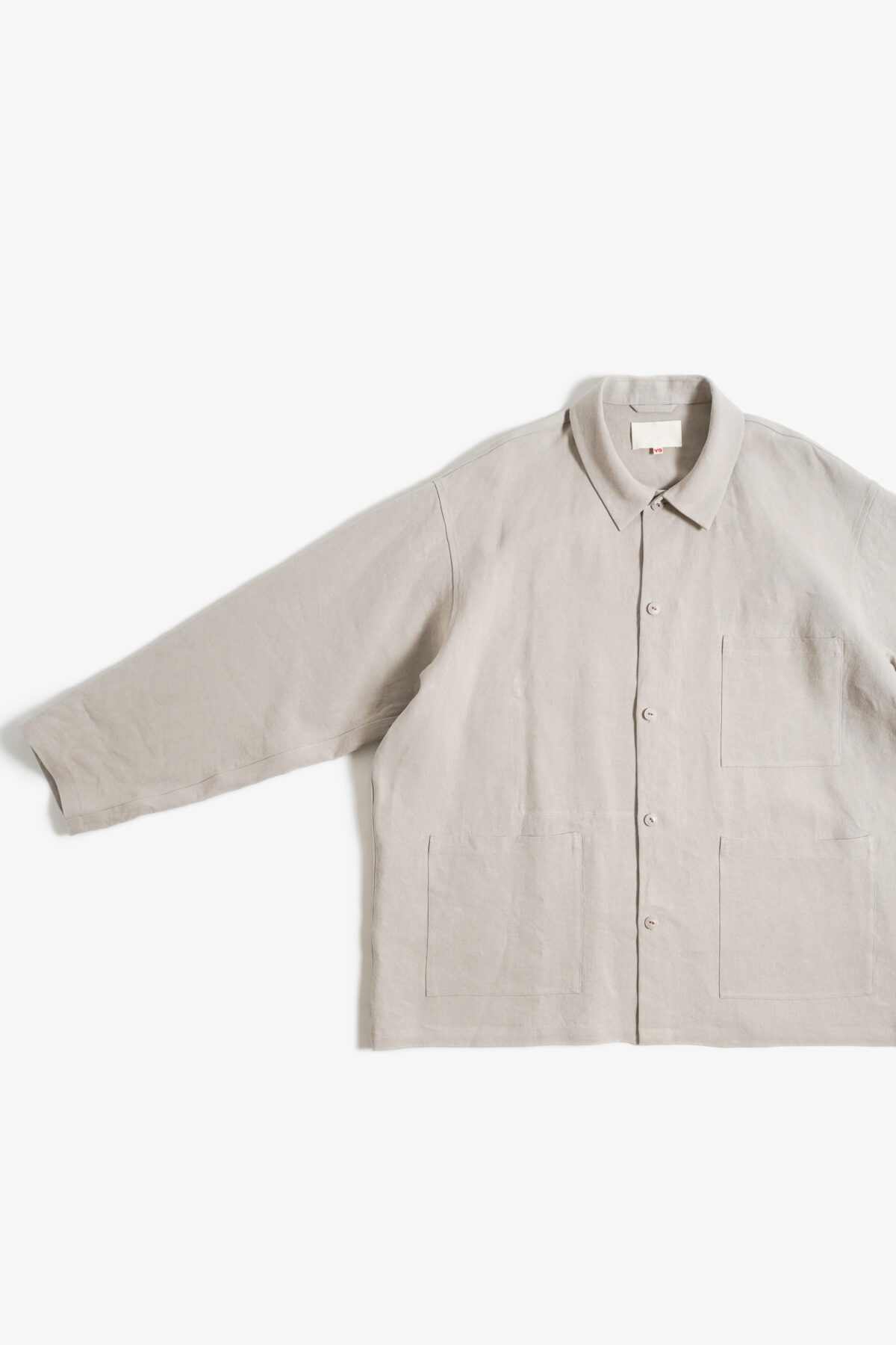 WORK SHIRT – MAX HIGH HEMP / MIDDLE WEIGHT – BEIGE | FUDGE UP NOTHING