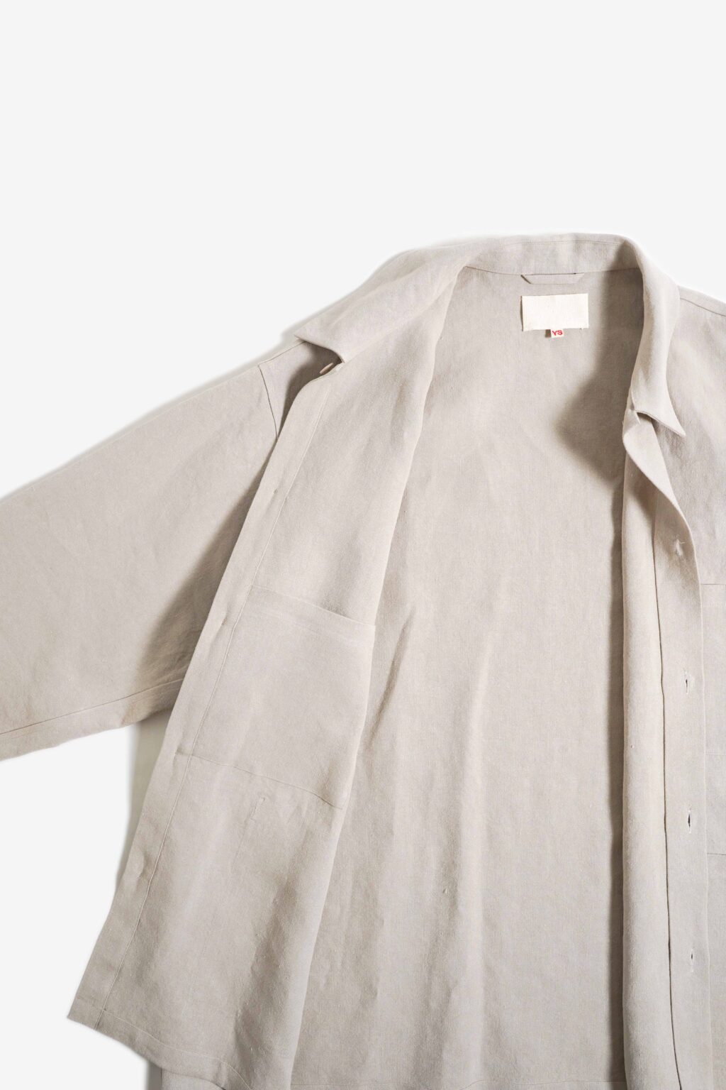 WORK SHIRT – MAX HIGH HEMP / MIDDLE WEIGHT – BEIGE | FUDGE UP NOTHING